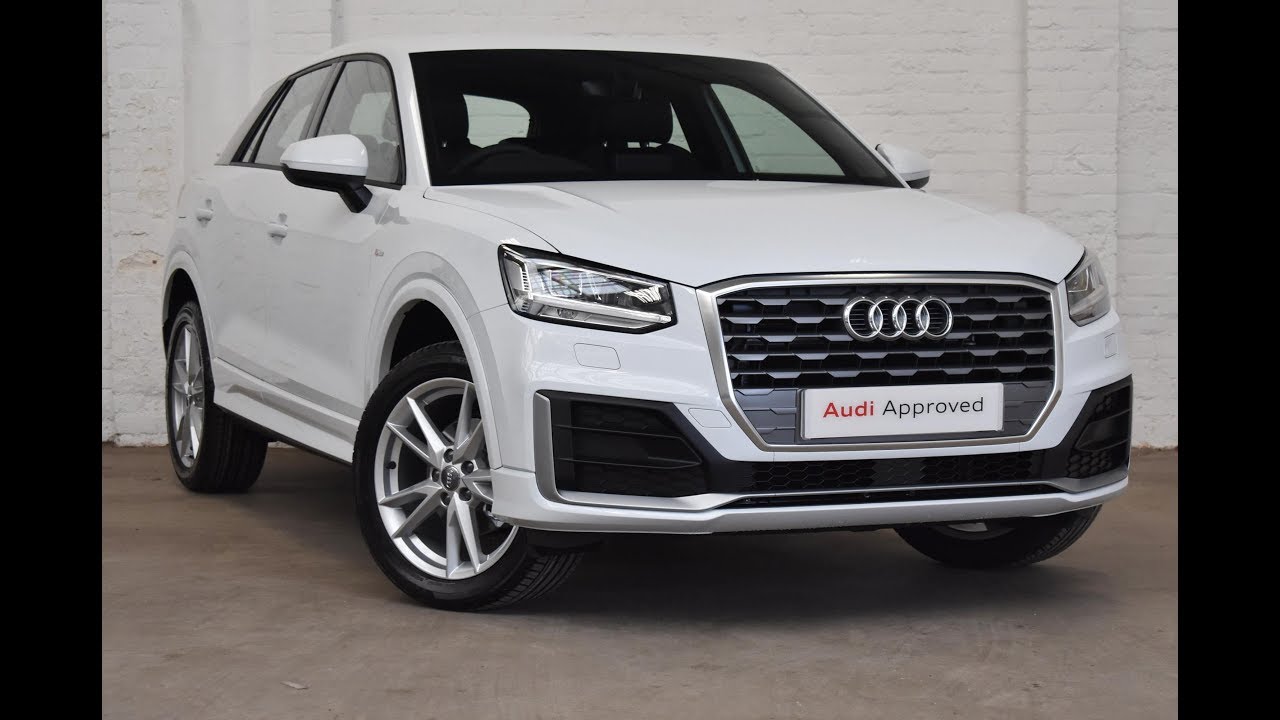 RA68UKV AUDI Q2 WHITE S-LINE 35 TFSI - YouTube