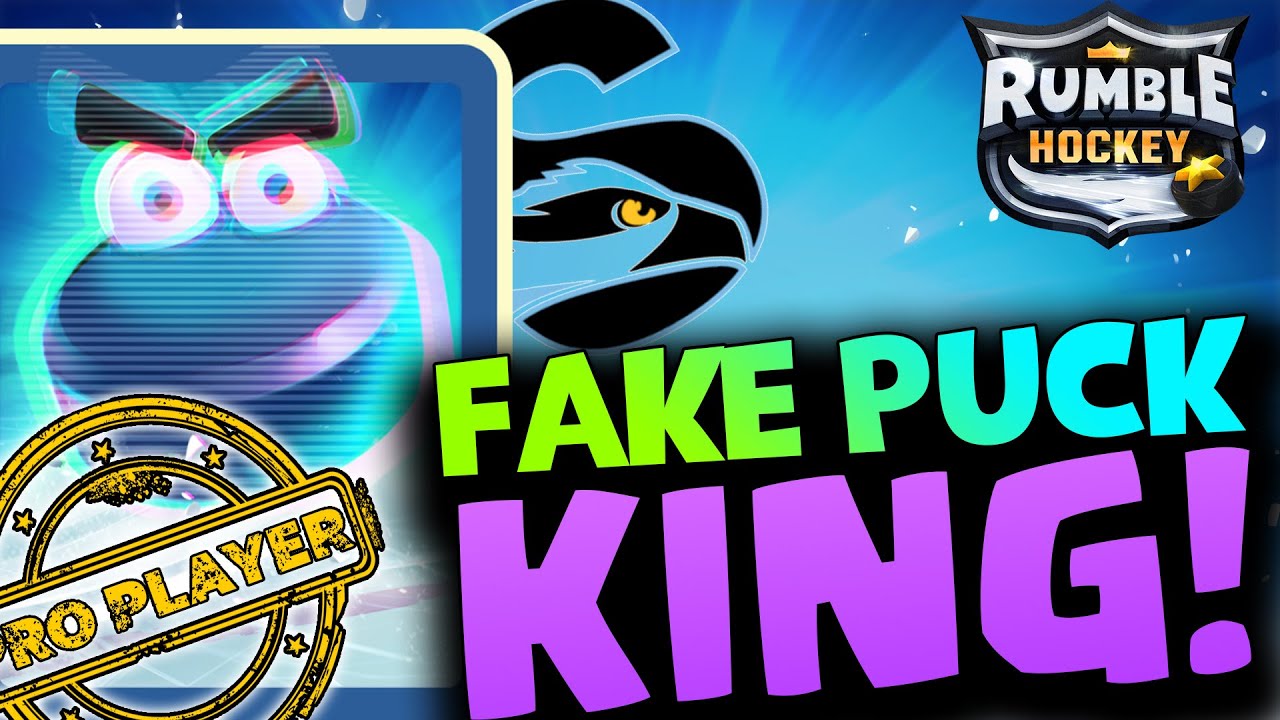 ULTIMATE FAKE PUCK TUTORIAL with SNYVIPER in RUMBLE HOCKEY (PRO PLAYER ...