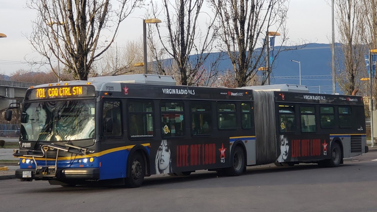 Translink CMBC 2007 New Flyer D60LFR P8111 - YouTube