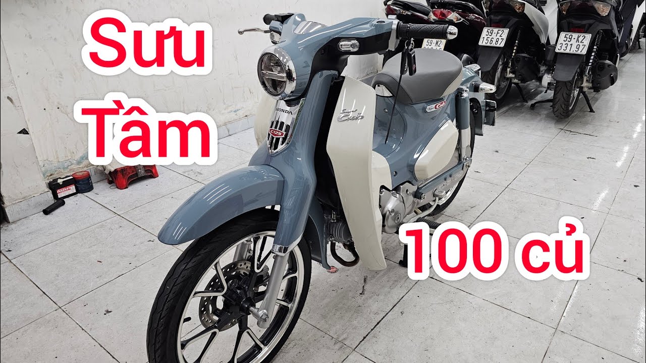 Super cup 125 ( máy lớn ) đi lướt 142km - YouTube