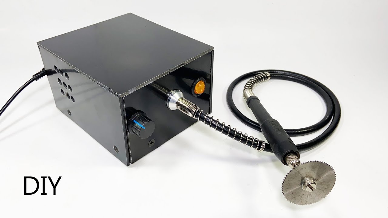 How to make High Speed Drill Dremel Tool with Flexible shaft with 775 ...