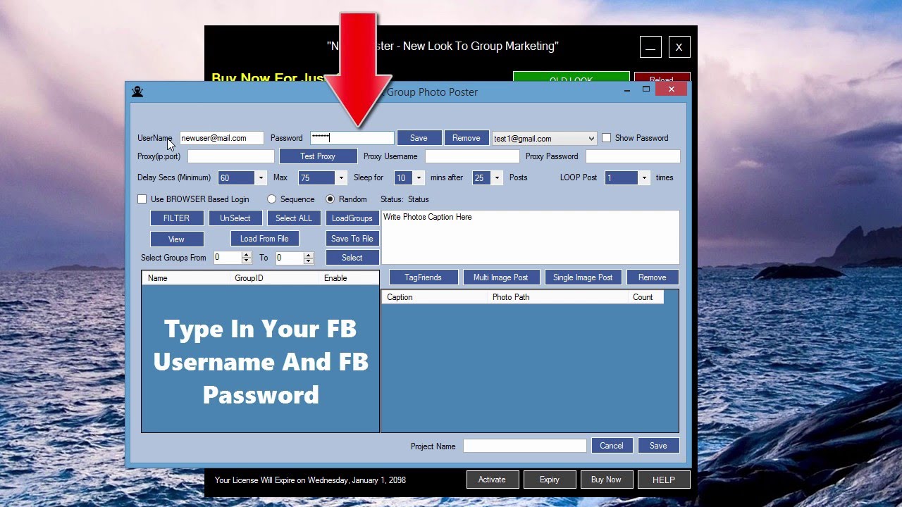 Ninja Blaster Tutorial - Add Your Facebook Accounts To Ninjablaster ...