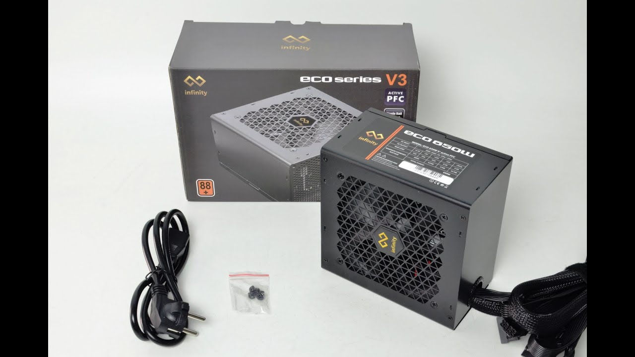 Unbox nguồn Infinity Eco V3 650w - Nâng cấp nhiều công nghệ tiên tiến ...