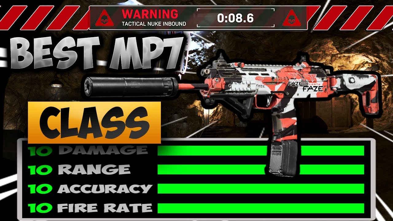 My FIRST NUKE! BEST MP7 Class setup! (Modern Warfare) - YouTube