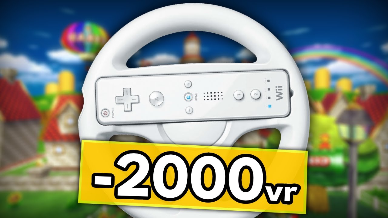 Playing Mario Kart Wii online with the Wii Wheel until I win - YouTube