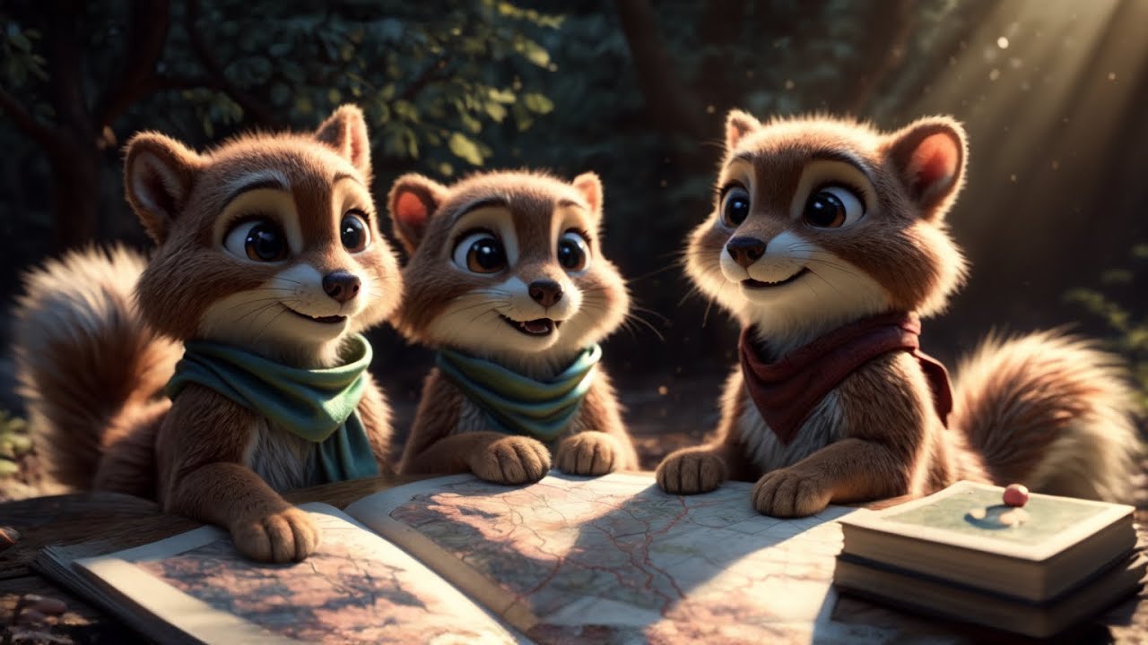 The first adventure of Pip, Poppy, and Pebble - YouTube