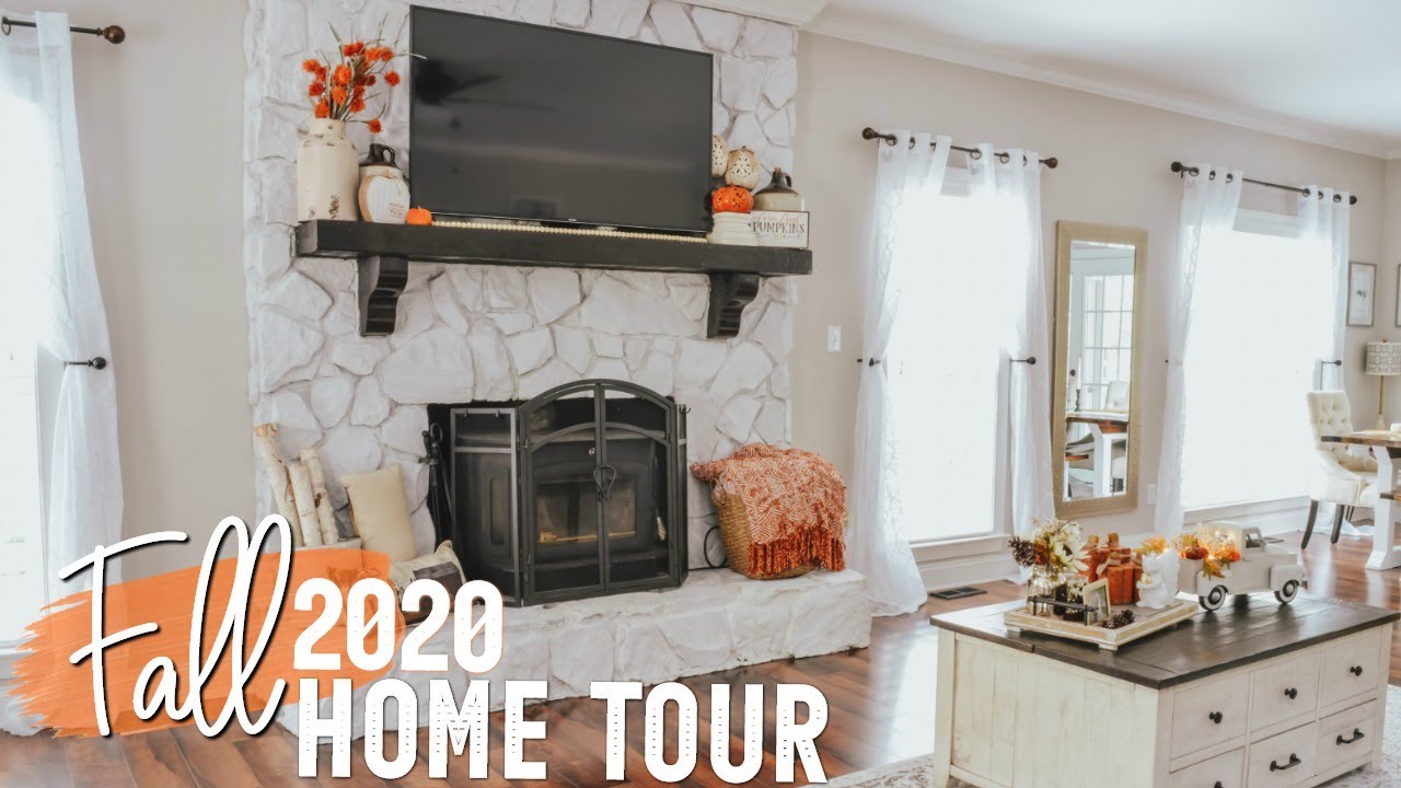 🍂NEW COZY FALL HOME TOUR 2020 | Fall Decorating Ideas | Modern ...
