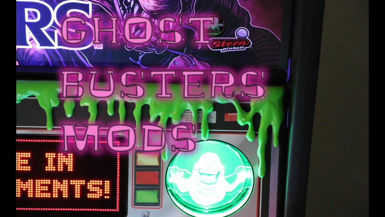 Ghostbusters pinball mods - YouTube