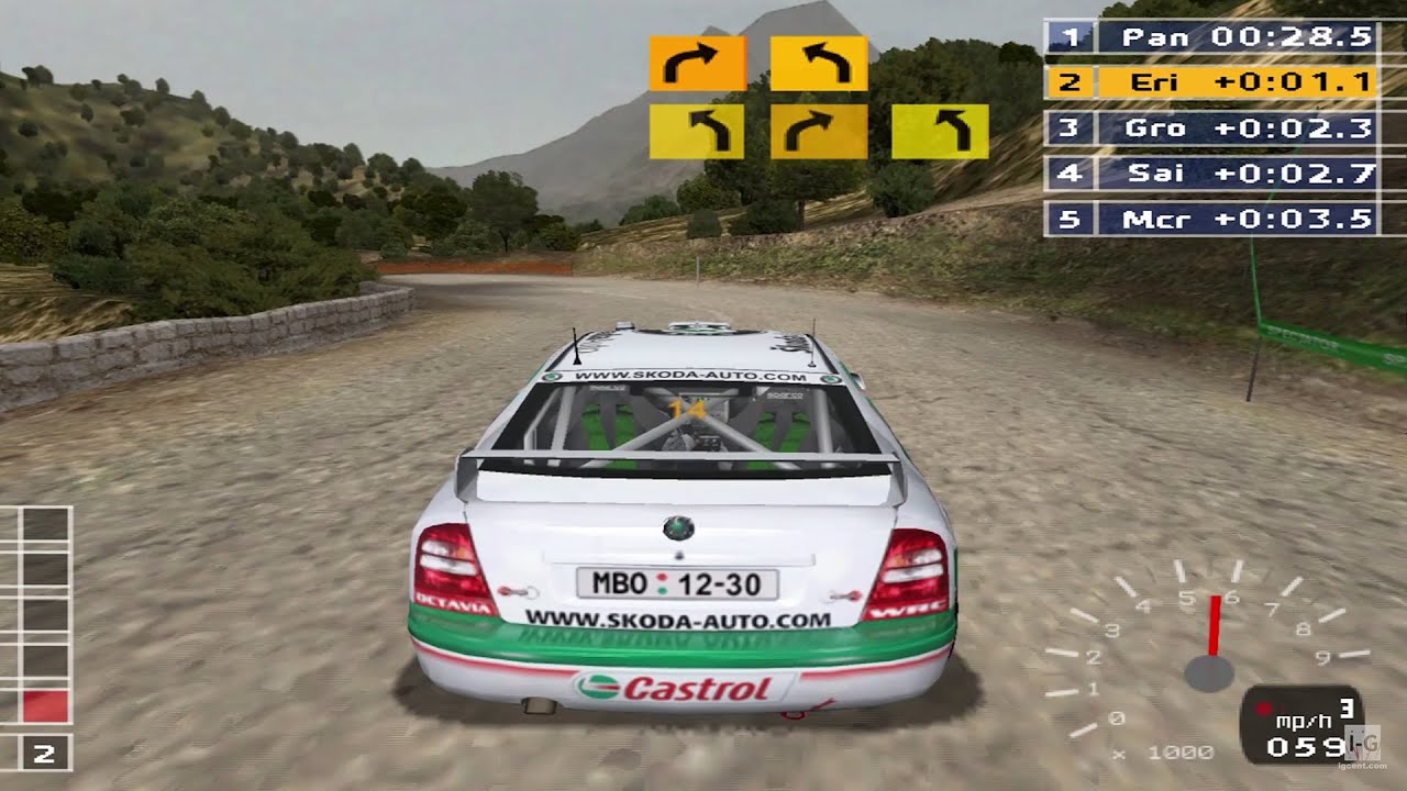 WRC II Extreme - PS2 Gameplay (4K60fps) - YouTube
