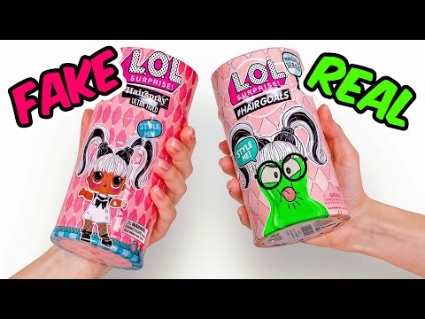 Bisa Membedakan Mana yang Palsu? Boneka L.O.L. Surprise! Palsu vs. Asli