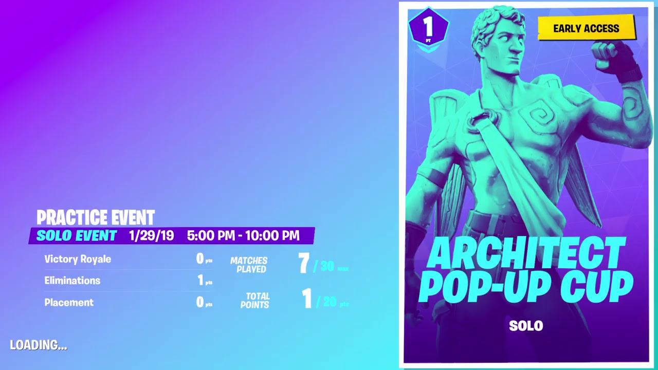 Fortnite pop up cup live - YouTube