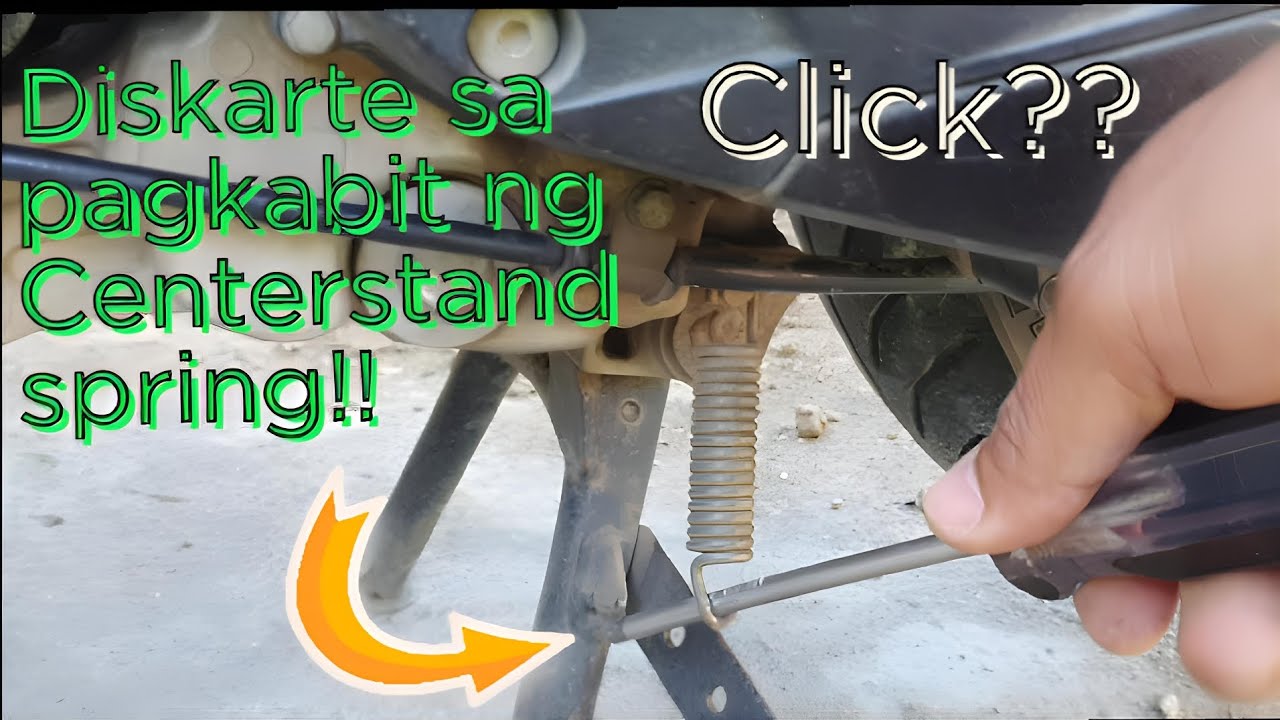 centerstand spring installation for click| click centerstand spring # ...