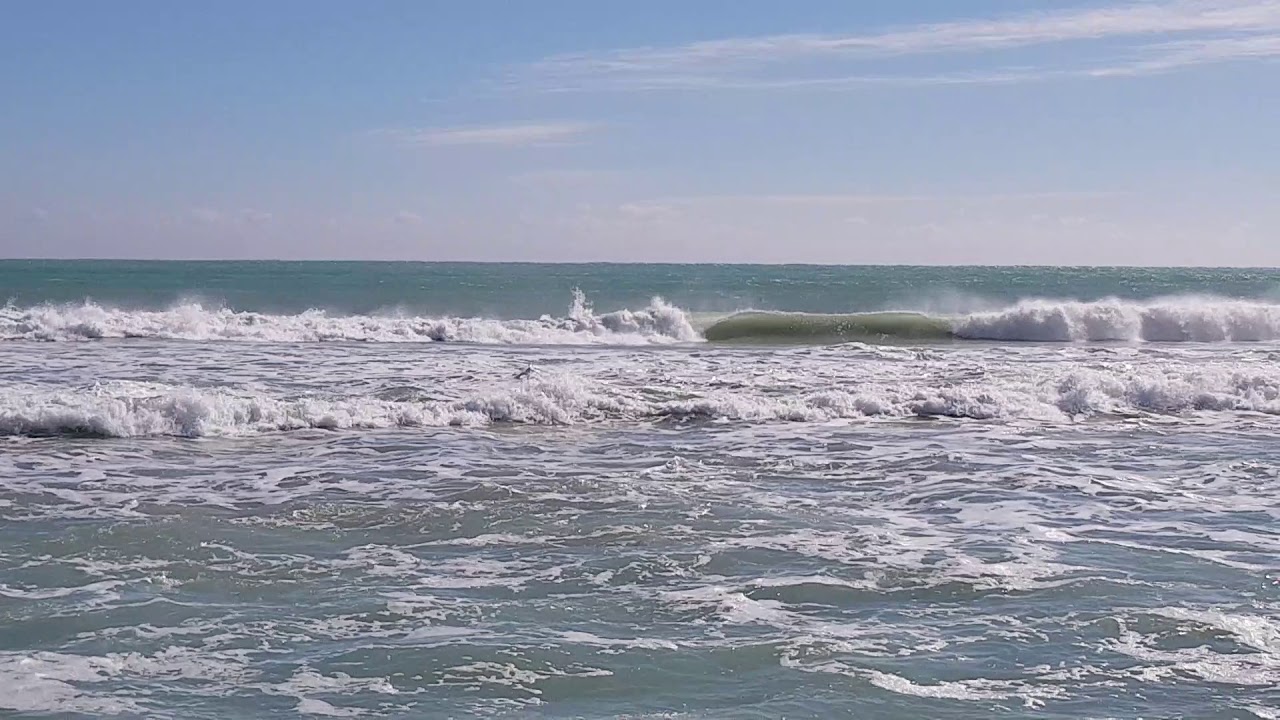 Big waves at Miami Beach 22 january 2020 - YouTube