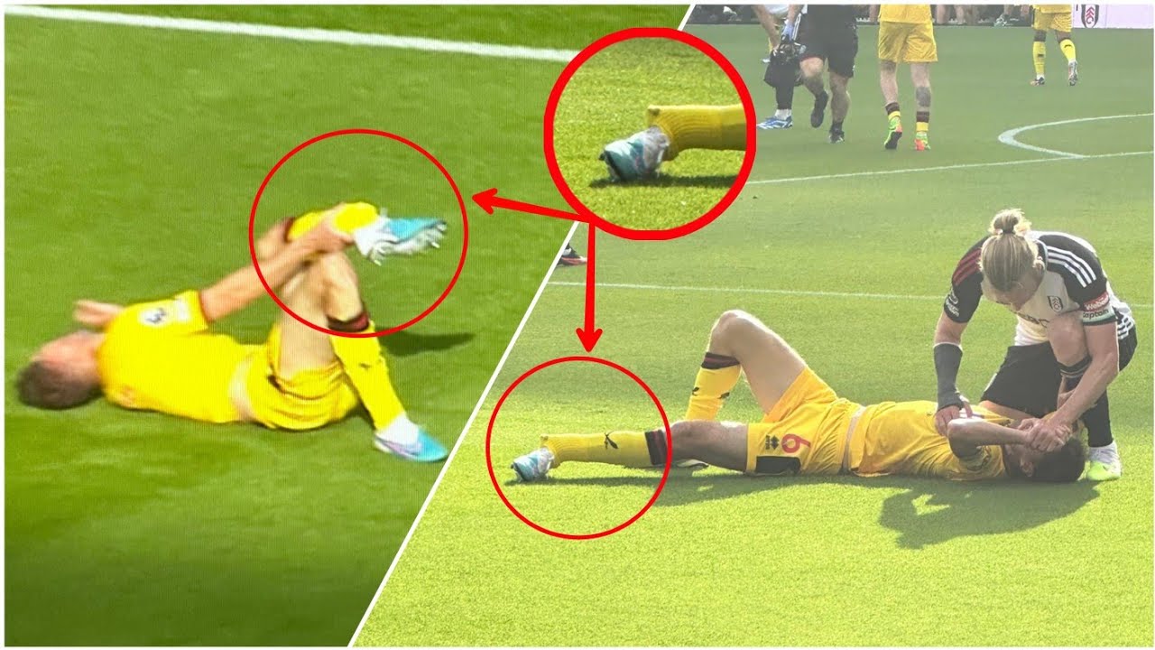 Chris Basham INJURY vs Fulham 🚨 - YouTube