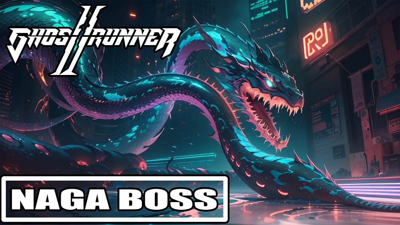 Ghostrunner 2 - Gameplay Naga BOSS FIGHT (PC) - YouTube