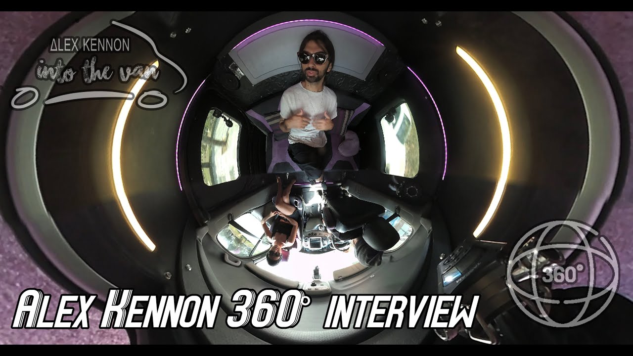 Alex Kennon Into the Van // TECHNO DJ 360° INTERVIEW - YouTube