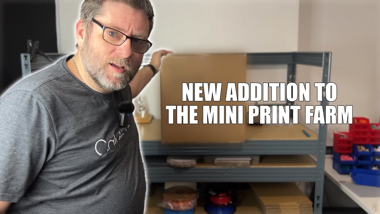 New Addition to the Mini Print Farm | 3D Printing Business Vlog 5 - YouTube