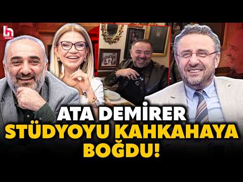 Ata Demirer'den kahkaha tufanına neden olan İbrahim Kahveci taklidi! Stüdyoyu resmen kırdı geçirdi!