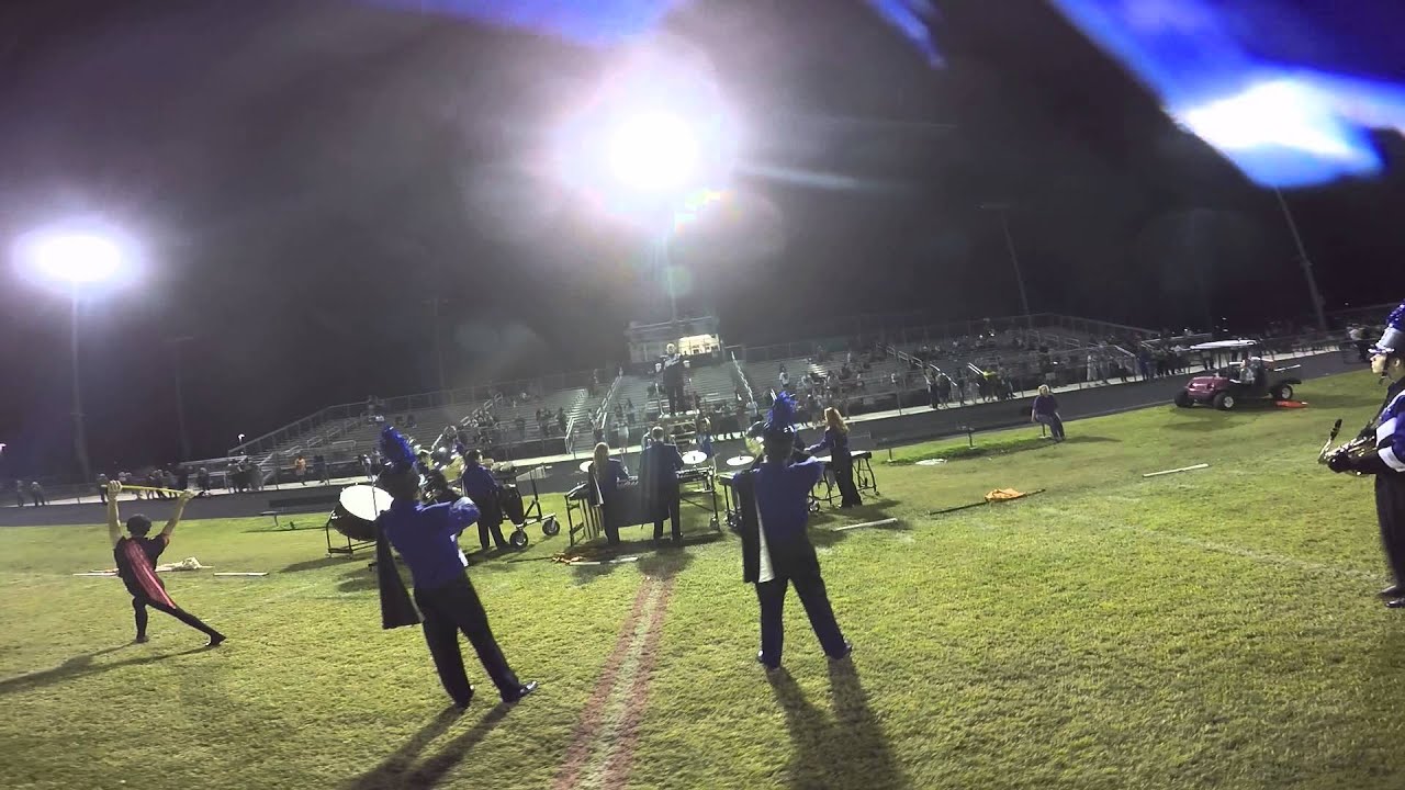CHS Sound of the Storm Marching View of the Bari Sax - YouTube