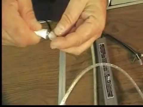 How To: Connect & Seal Wet Location LED Tape Light - YouTube