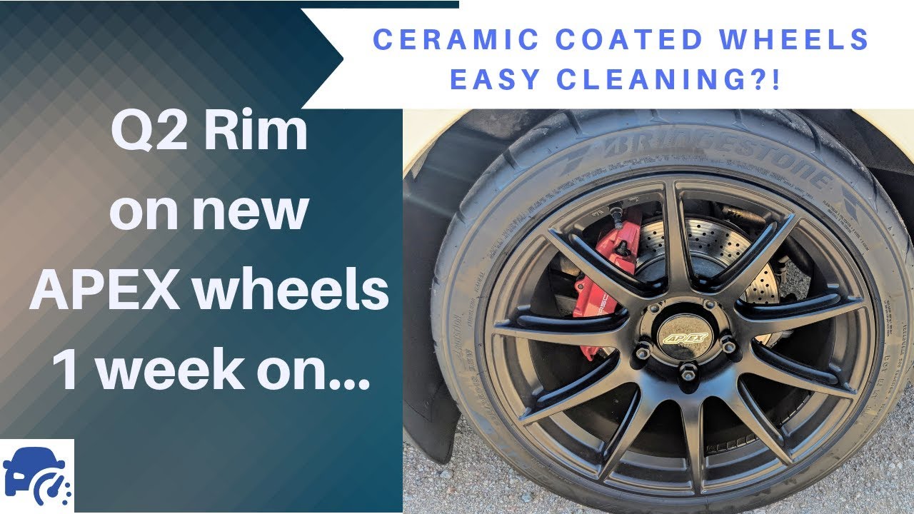 Ceramic coat your wheels (Q2 Rim) - Easy Cleaning for dirty wheels ...