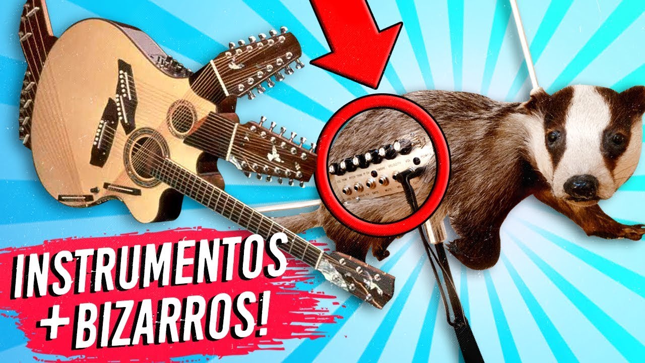 8 Instrumentos mais ESTRANHOS do MUNDO! 🍆 🎵 - YouTube