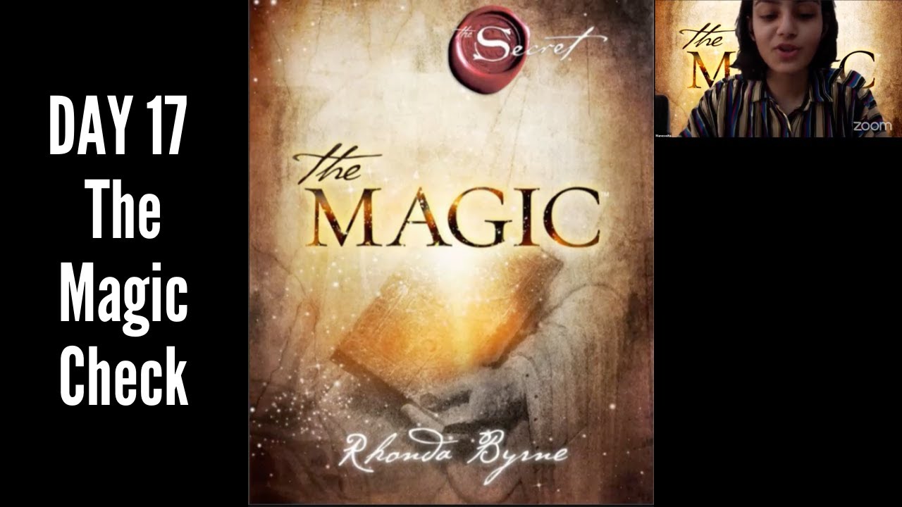 Day 17- THE MAGIC CHECK (The Magic Book Session) - YouTube