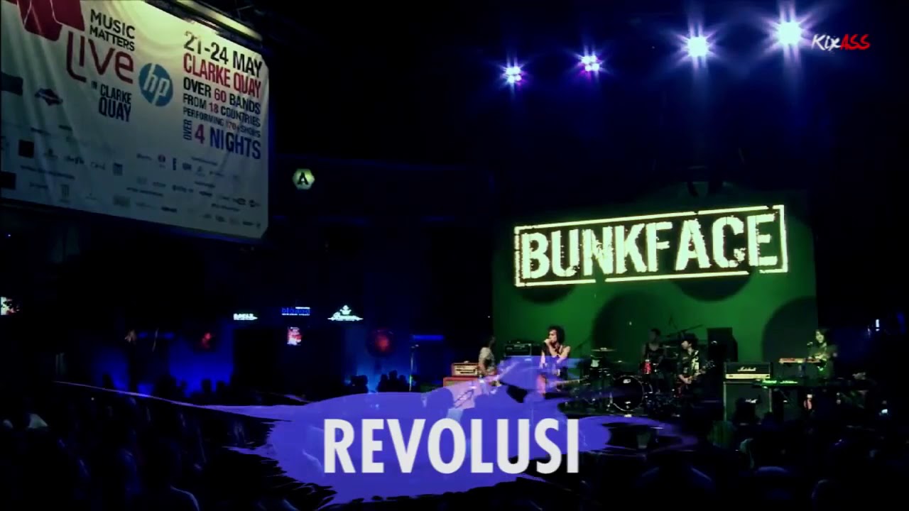 Bunkface - Revolusi (Bunkface live @ Music Matters 2014 - YouTube