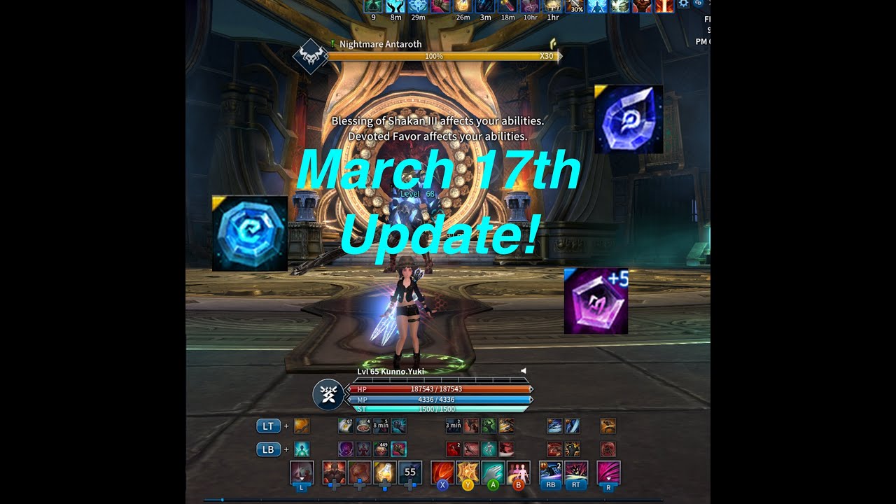 Tera Console: March 17th Changes (Stigma's, Etching, AAHM and more) - YouTube