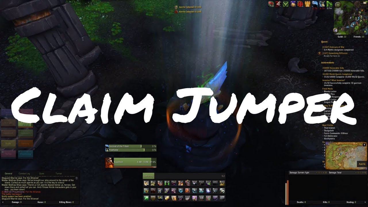 Claim Jumper - Seething Shore Achievement Guide (World of Warcraft ...