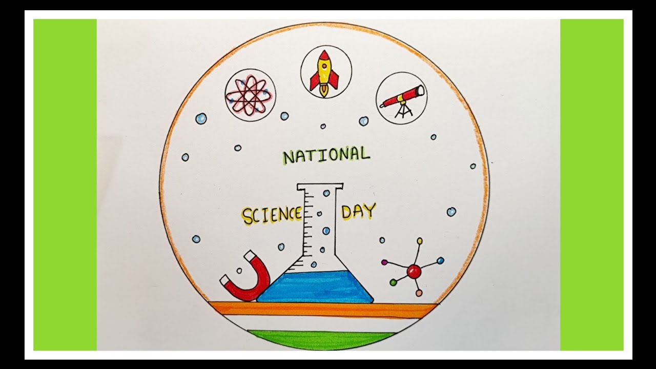 National Science Day Drawing / National Science Day Poster / National ...