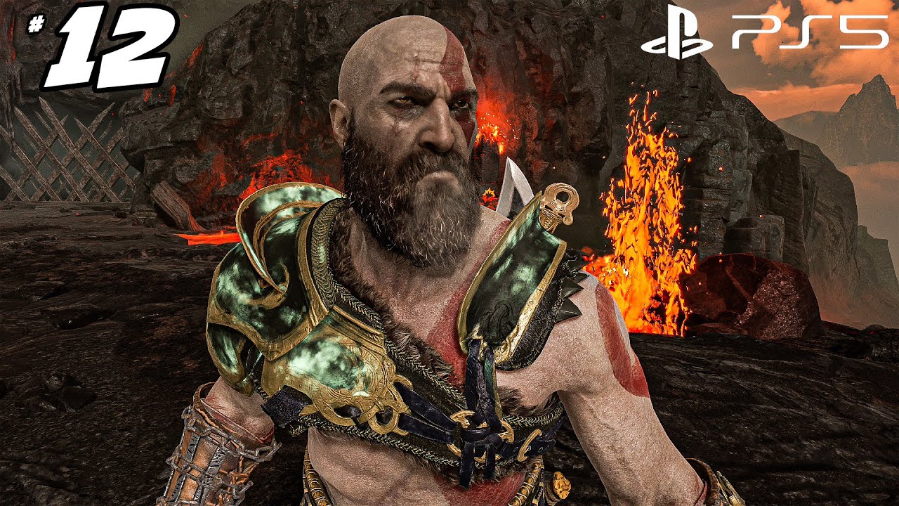 God of War PS5 Completing Muspelheim (Fire Level) - YouTube
