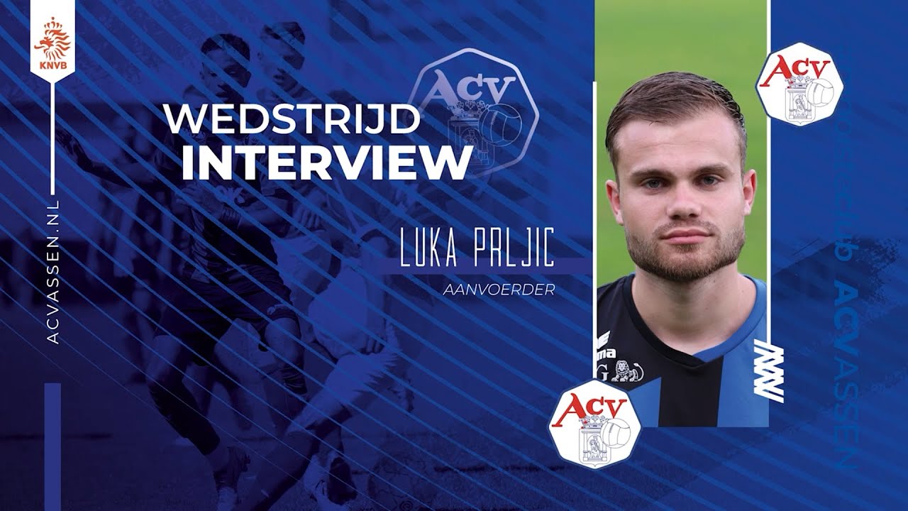 Interview Luka Prljic na afloop ACV - ASWH - YouTube
