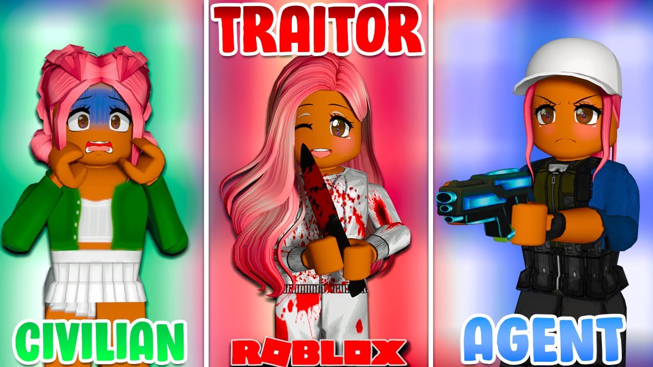 AM I THE CIVILIAN 🤕, SECRET AGENT 🔫 OR THE TRAITOR 🔪? | Roblox Traitor ...
