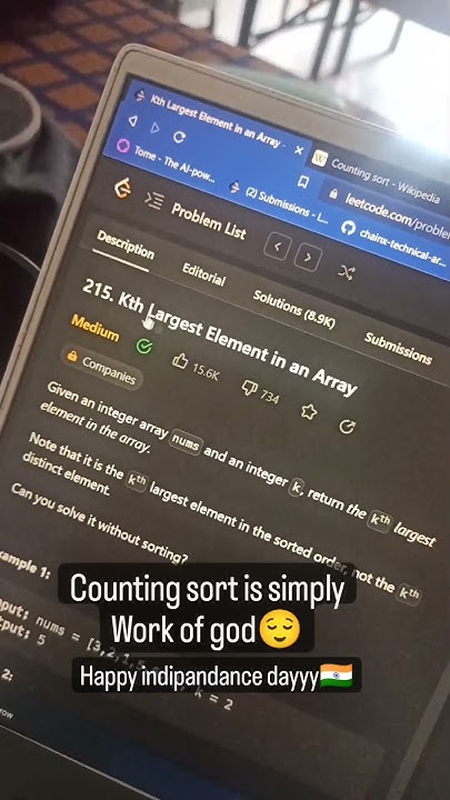 leetcode problem of the day theboomguy Happy Independence day #coding #independenceday - YouTube