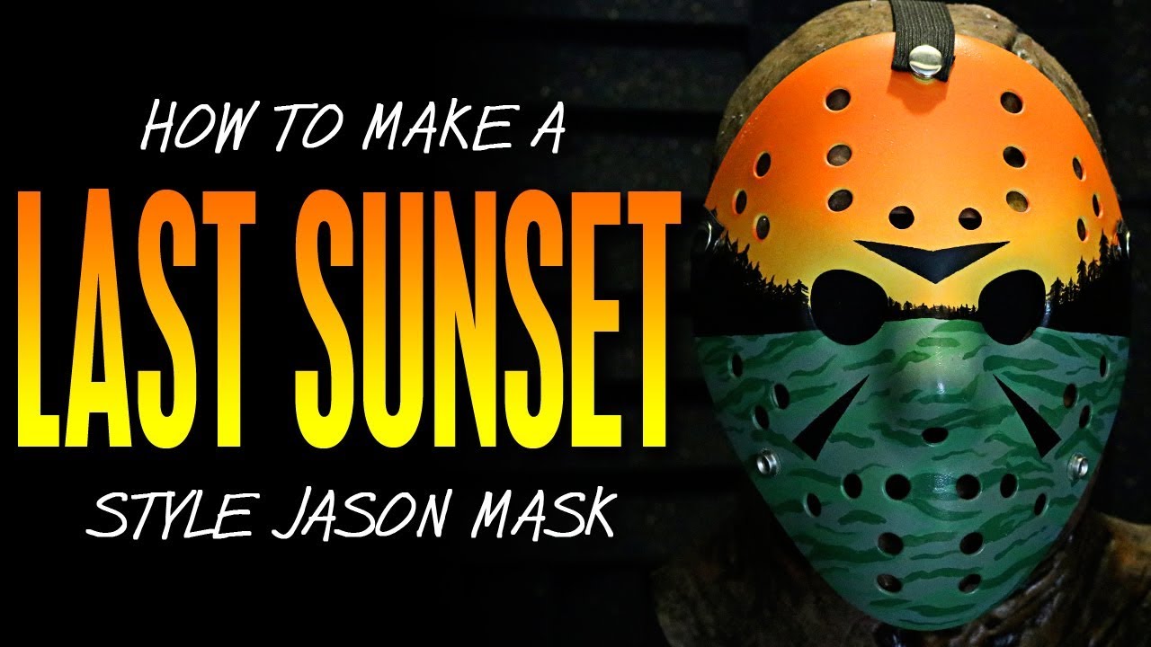 How to Make a "Last Sunset" Style Jason Mask - Friday The 13th DIY ...