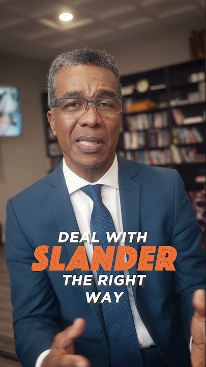 Deal With Slander The RIGHT WAY #shorts - YouTube