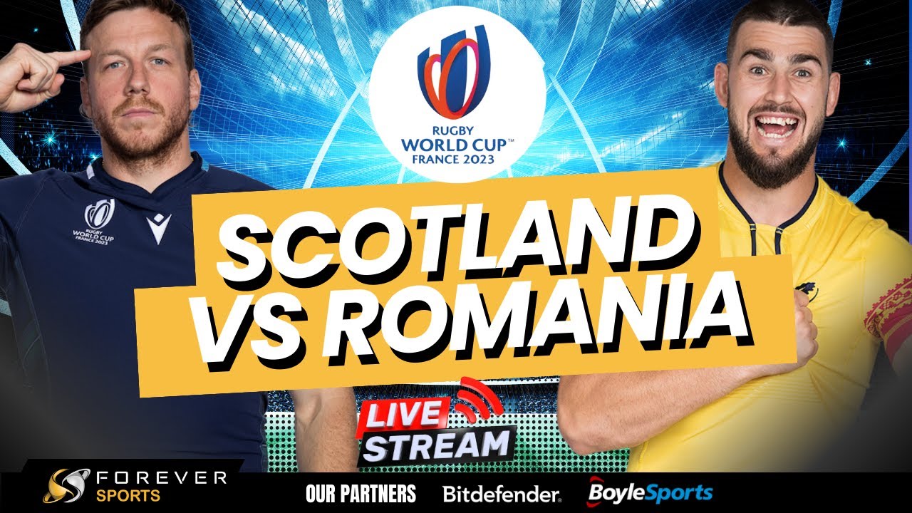 Scotland vs Romania Rugby World Cup Live Commentary - YouTube