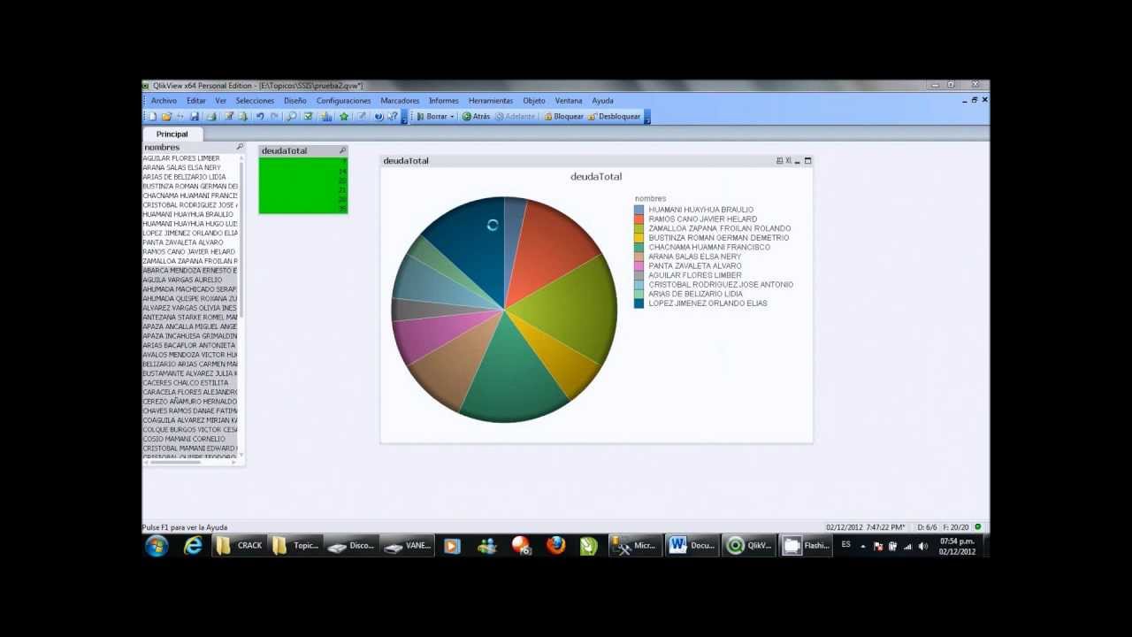 Ejemplo de utilizar Qlikview - YouTube