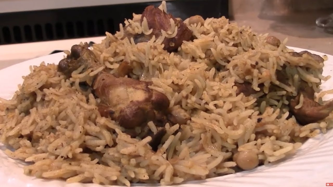 Chicken Chana Pulao with Leftover Curry - Pakistani/Indian Cooking with ...