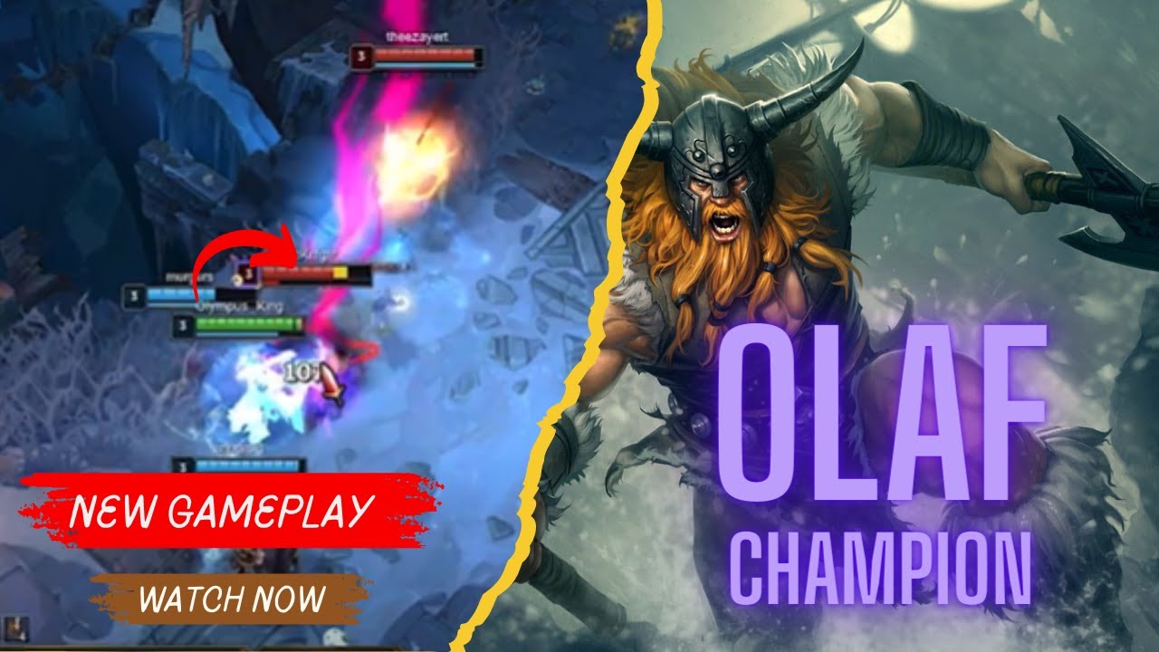 Olaf Champion Aram Fun Gameplay [5/10/35] League of Legends | লিগ অব ...