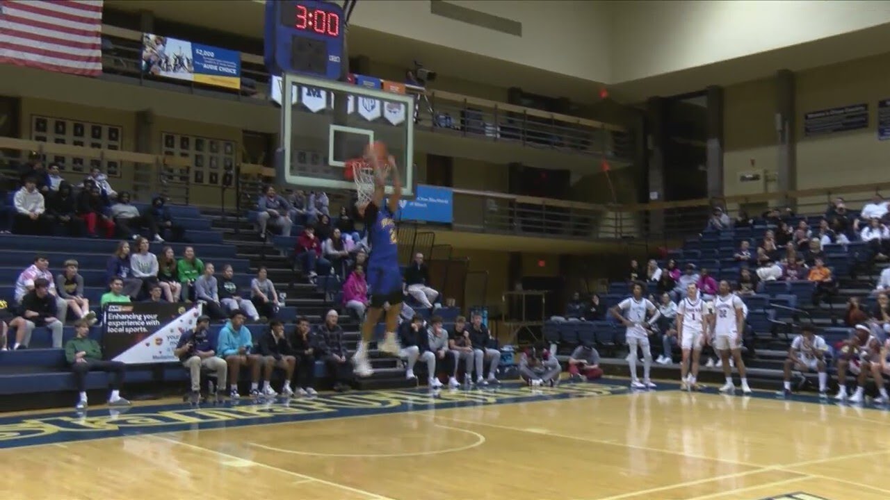 Davenport North's DeAndre Smith wins All-Star slam dunk contest - YouTube