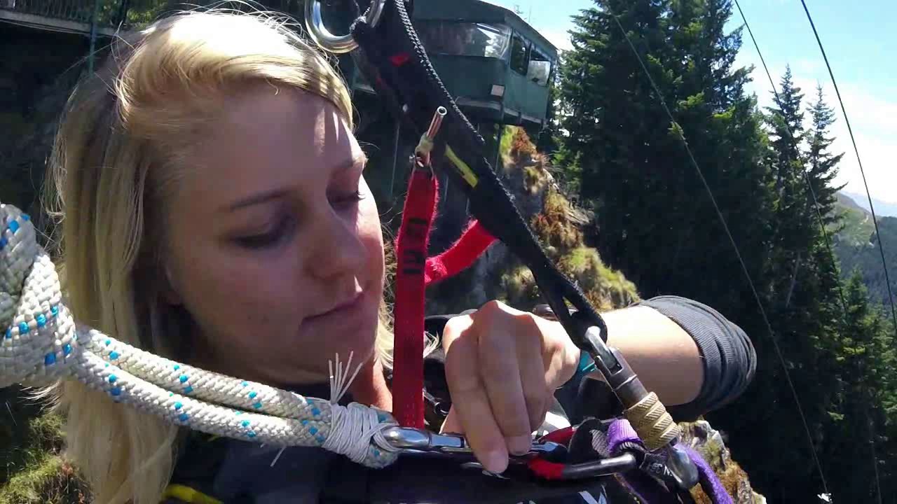 Queenstown Ledge Swing - YouTube