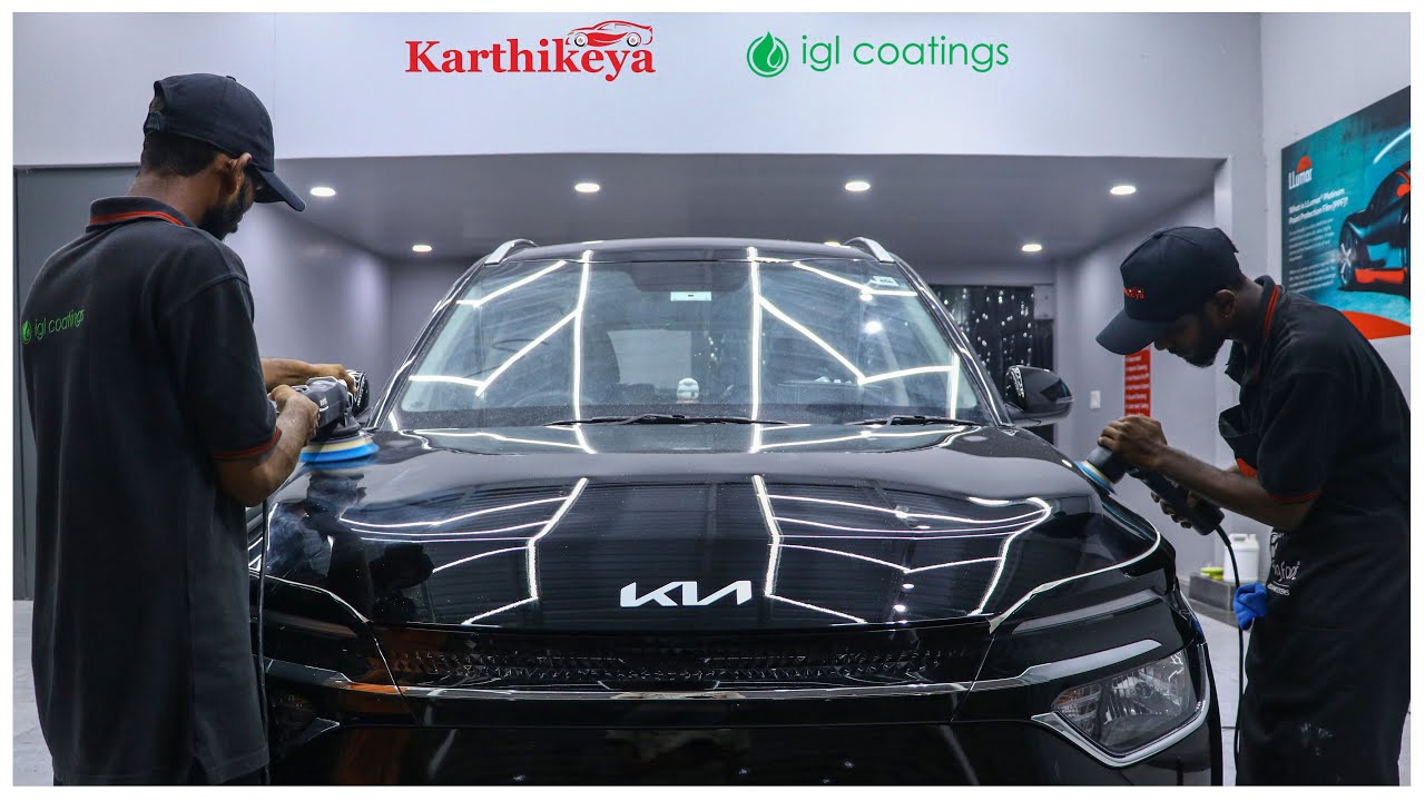 KIA CARENS | CERAMIC COATING | KARTHIKEYA | IGL COATINGS | KARIMNAGAR ...