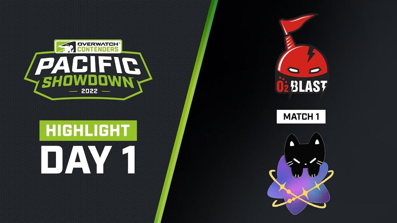 O2 BLAST vs SOLUS VICTOREM｜본선 1일차｜오버워치 컨텐더스 퍼시픽 쇼다운 2022 - YouTube