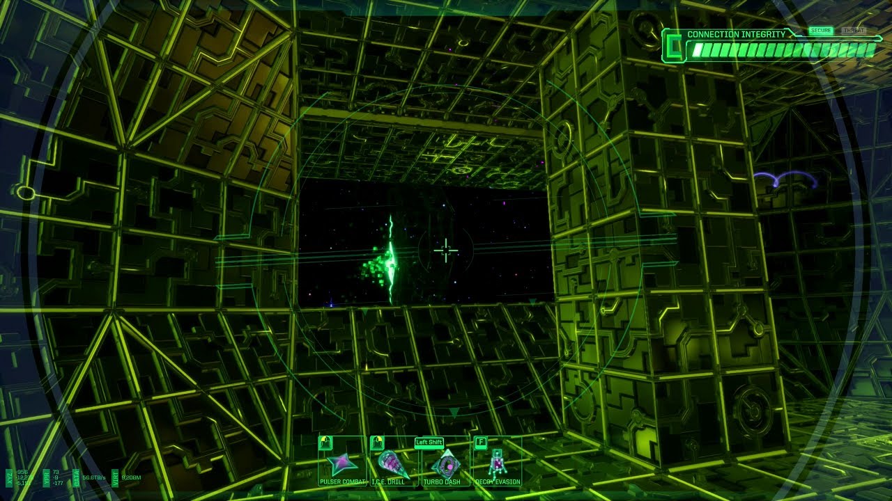 System Shock Remake Systems Engineering Gamma Quadrant Cyberspace - YouTube