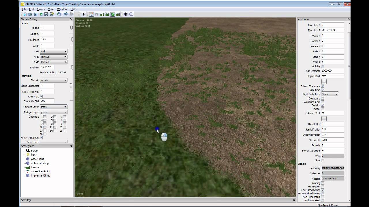 Giants Editor Tutorial Part 4 Foliage Detail And Recap Youtube