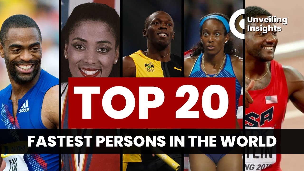 Top 20 Sprint Runners in the world : The World's Fastest | Unveiling ...