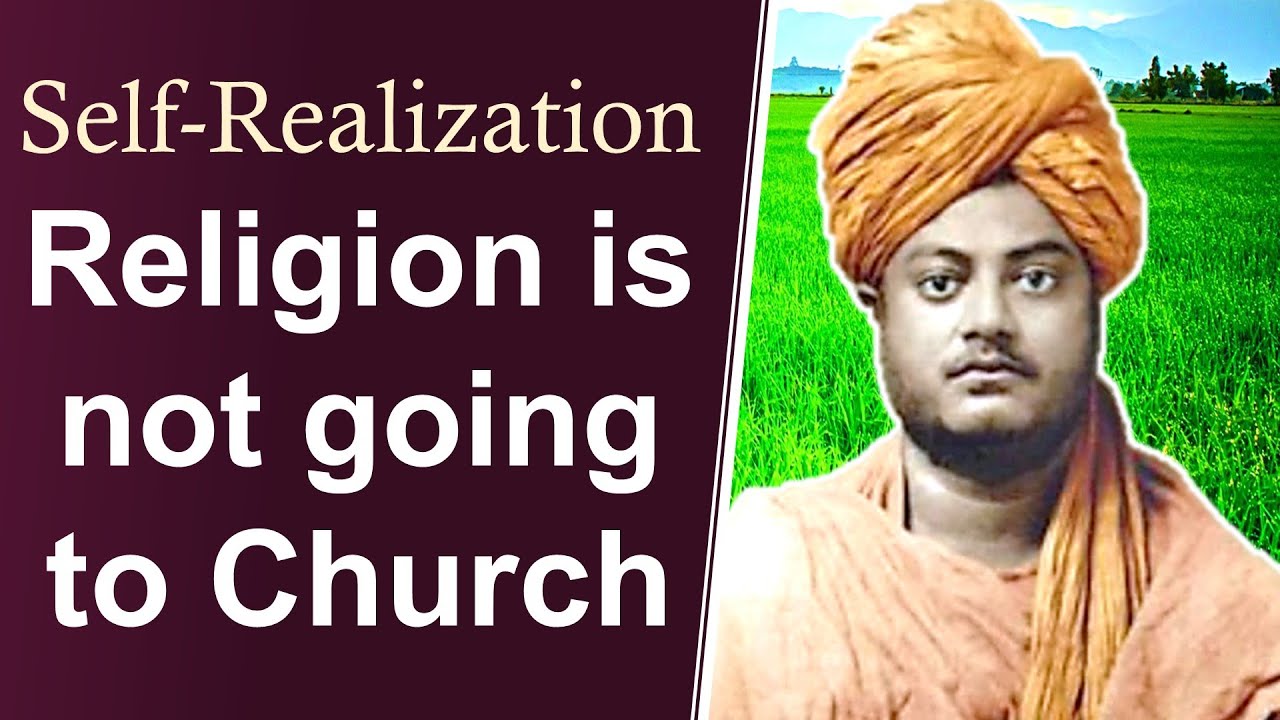 Swami Vivekananda on Religions Politics | Self-Realization and Not ...