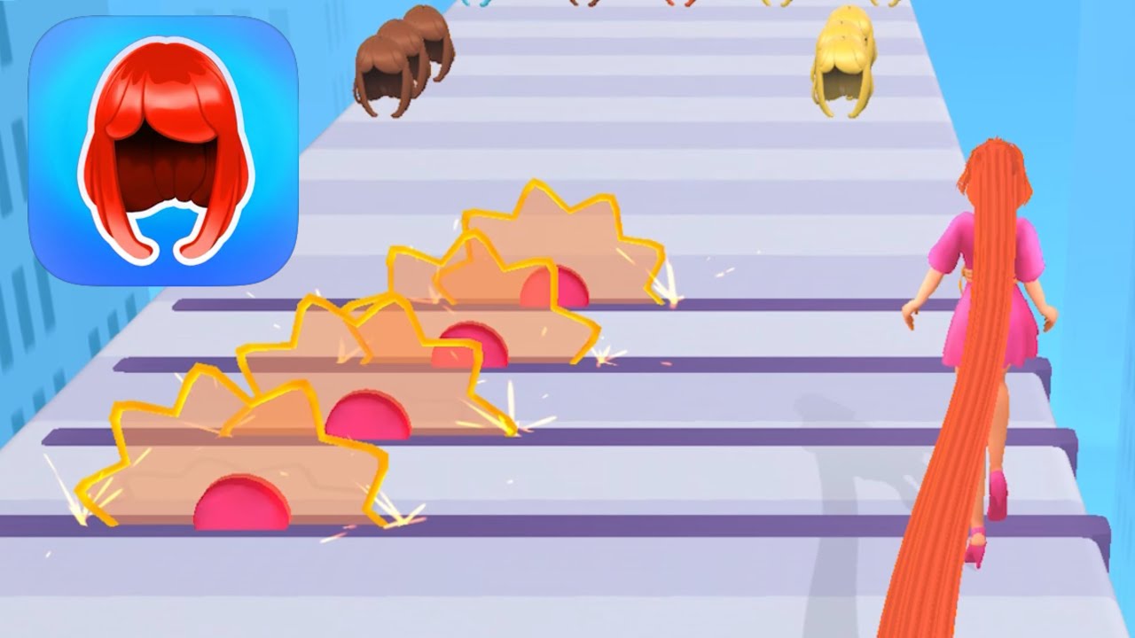 Hair Challenge - All Levels Gameplay Android, iOS - YouTube